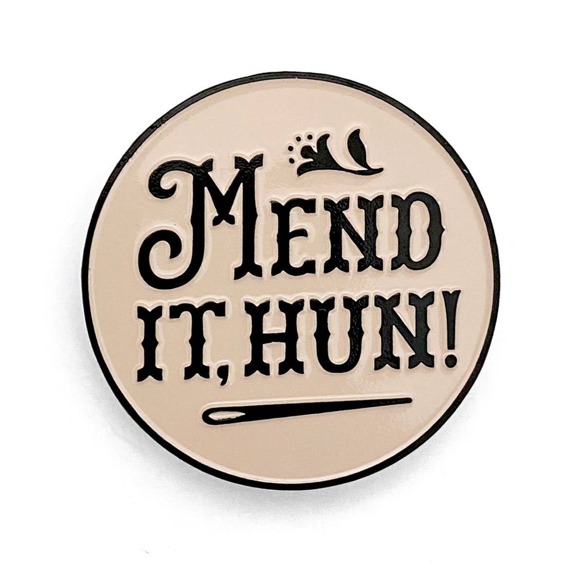 Mend It Hun Needle Minder, Ivory – Dandelion Fiber Company